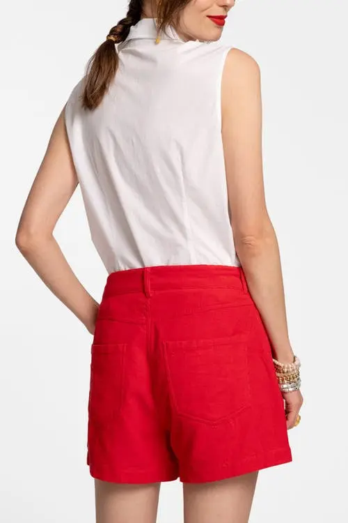 FRANCES VALENTINE Lizzie Pointed Collar Shell