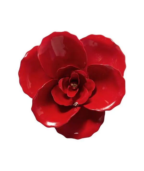 JENNIFER BEHR Chaya Rose Brooch - Red