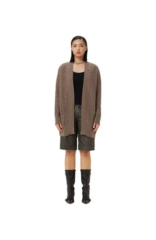 Gobi Cashmere Open-front Cashmere Cardigan