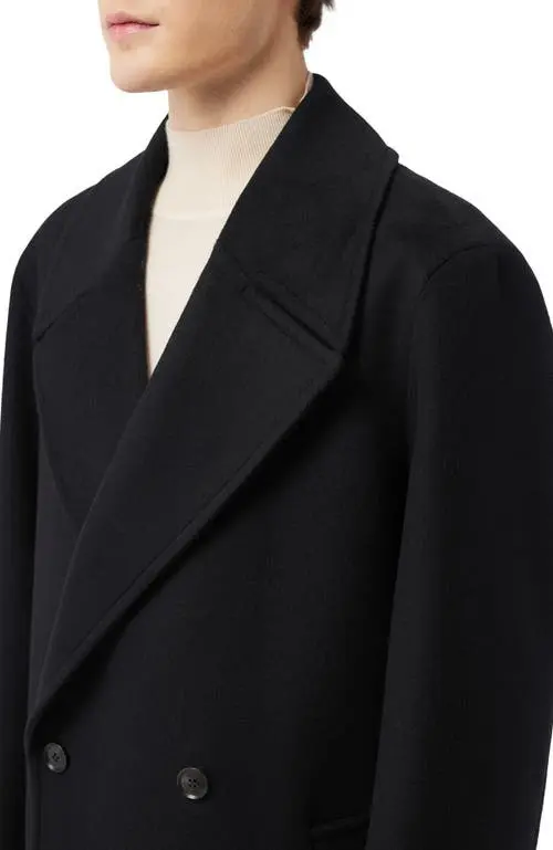 GOBI MONGOLIAN CASHMERE Double-breasted Cashmere Coat - Black