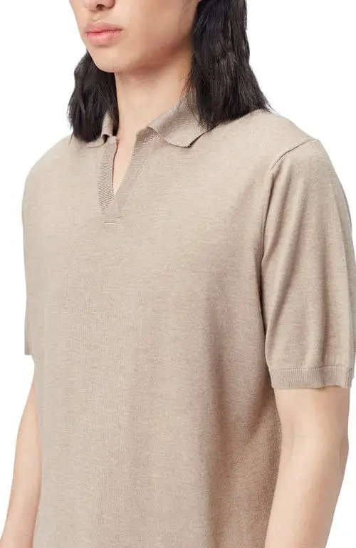 Gobi Cashmere Silk Cashmere Polo Shirt