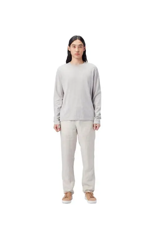 Gobi Cashmere Cotton, Silk And Cashmere Blend Crewneck Sweater - Wind Chime