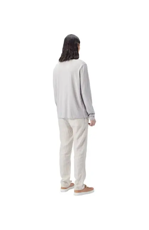 Gobi Cashmere Cotton, Silk And Cashmere Blend Crewneck Sweater - Wind Chime