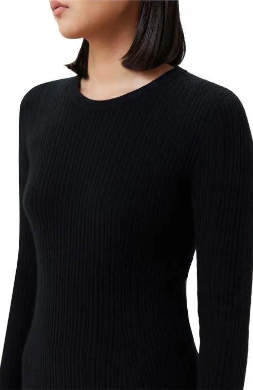 GOBI MONGOLIAN CASHMERE Gobi Textured Knit Cashmere Dress