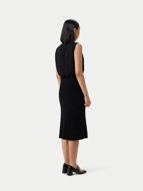 Gobi Cashmere Cashmere Midi Flared Skirt