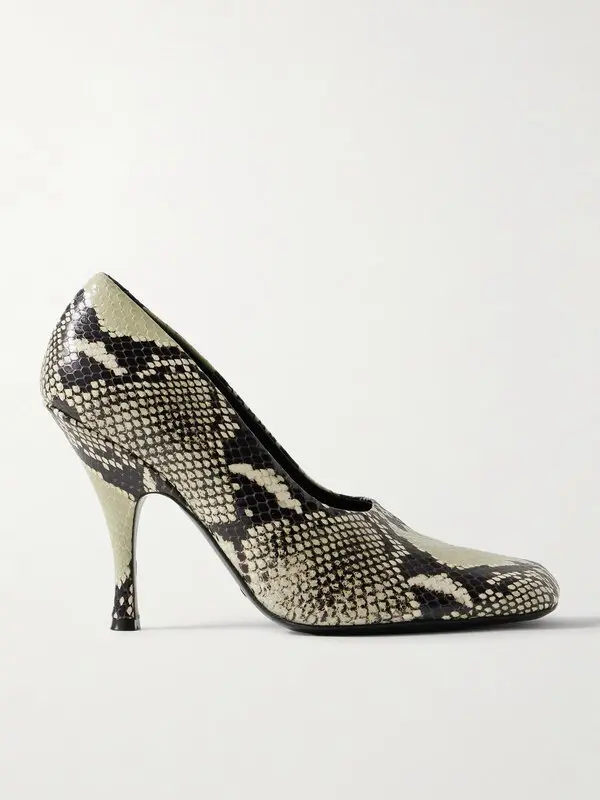 Khaite Eva Snake-effect Pumps - Animal Print