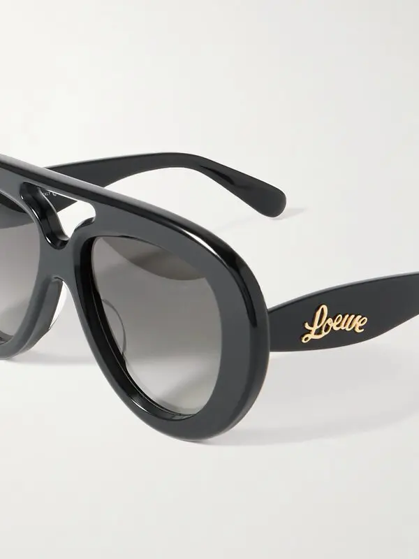 Loewe Aviator-style Sunglasses - Black