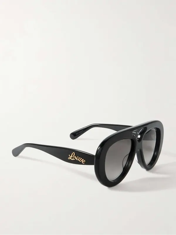 Loewe Aviator-style Sunglasses - Black