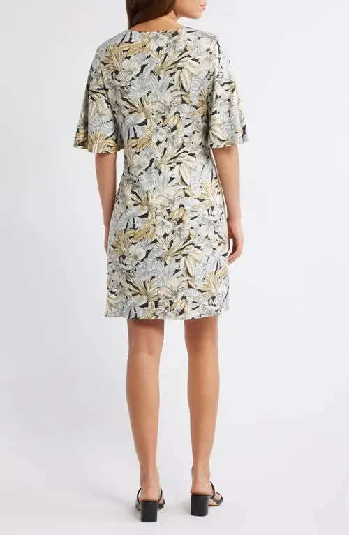 tommy bahama darcy midi dress Tommy Bahama Women's Darcy Lush Leopard Midi Dress - Coastline