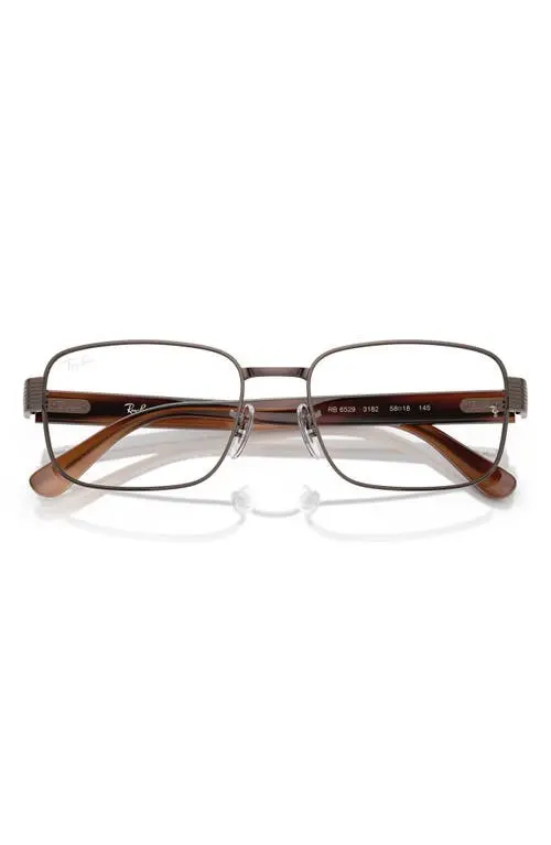 Ray-ban 54mm Pillow Optical Glasses - Copper