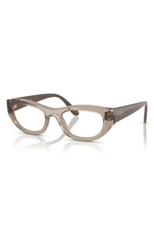 VOGUE 49mm Oval Eyeglasses