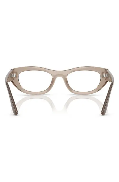 VOGUE 49mm Oval Eyeglasses