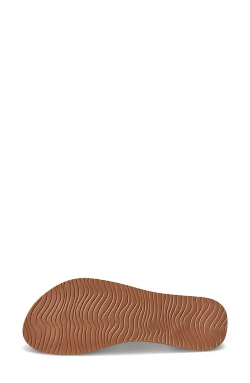 Reef Cushion Slim Flip Flops - Natural