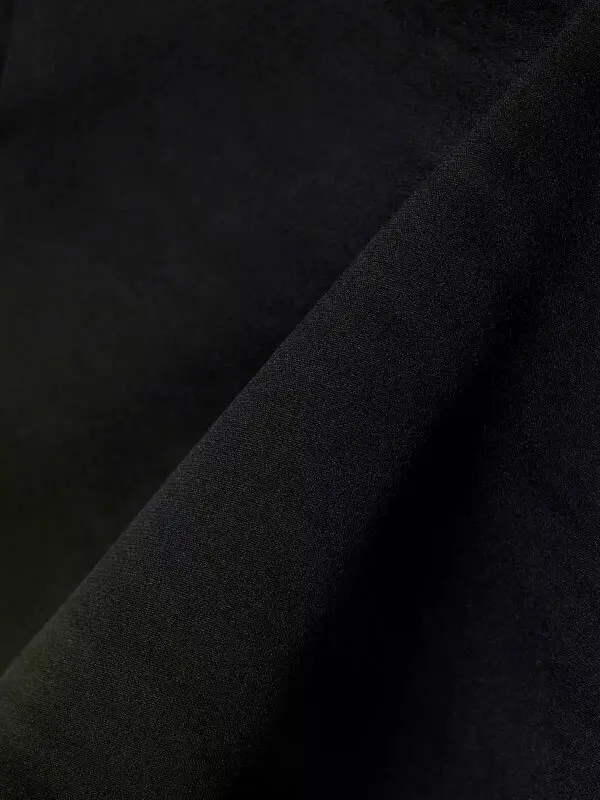 ST. AGNI Stretch-silk Voile Camisole - Black