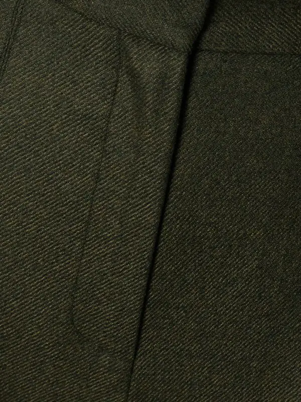 SALON 1884 Leon Wool And Cashmere-blend Flared Pants