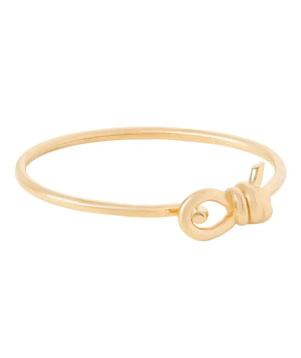 Bottega Veneta Plated Knot Bracelet - Gold