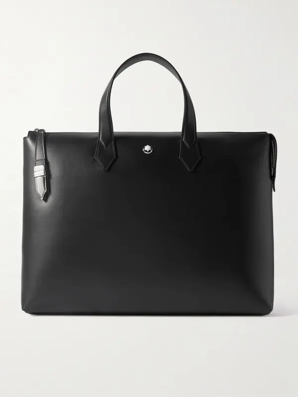 Montblanc Leather Tote Bag - Black