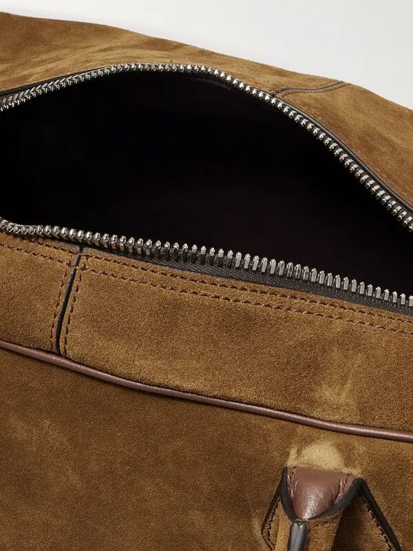 METIER Closer Weekend Suede Holdall - Neutrals