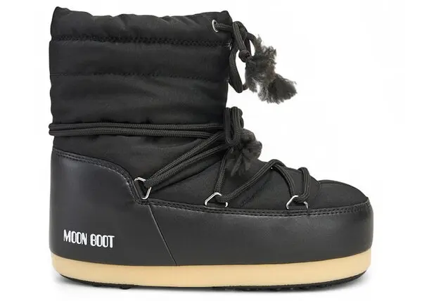 Moon Boot Icon Nylon Boot - Black