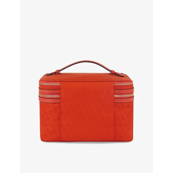 ANYA HINDMARCH Vanity Kit Logo-jacquard Nylon Cosmetics Case