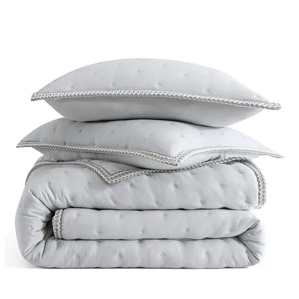 UGG Devon Braid Quilt Set, Twin Twinxl - Gray Violet