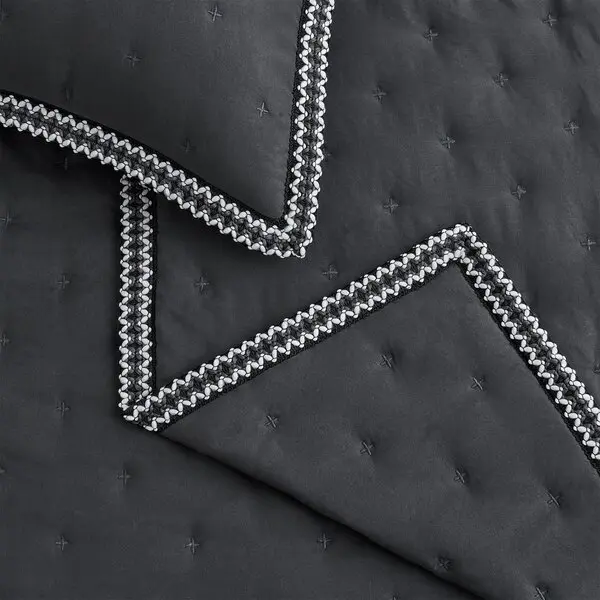 UGG Devon Braid Quilt Set Twinxl - Ink