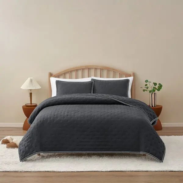 UGG Devon Braid Quilt Set Twinxl - Ink