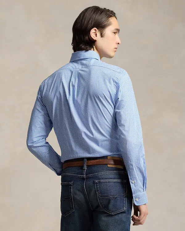 Polo Ralph Lauren Cotton Poplin Classic Fit Button Down Shirt - Blue