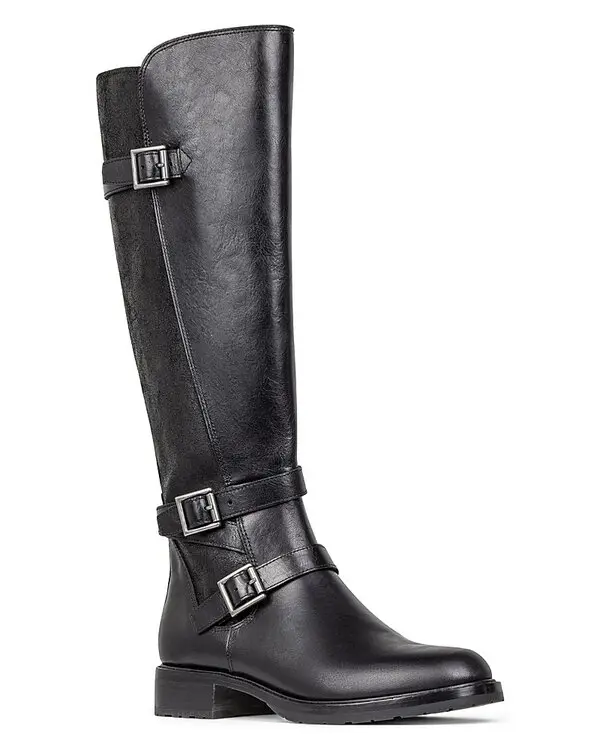 DONALD PLINER Carlota Triple Buckle Boots