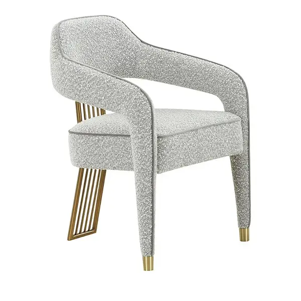 TOV FURNITURE Corralis Performance Dining Chair - Grey
