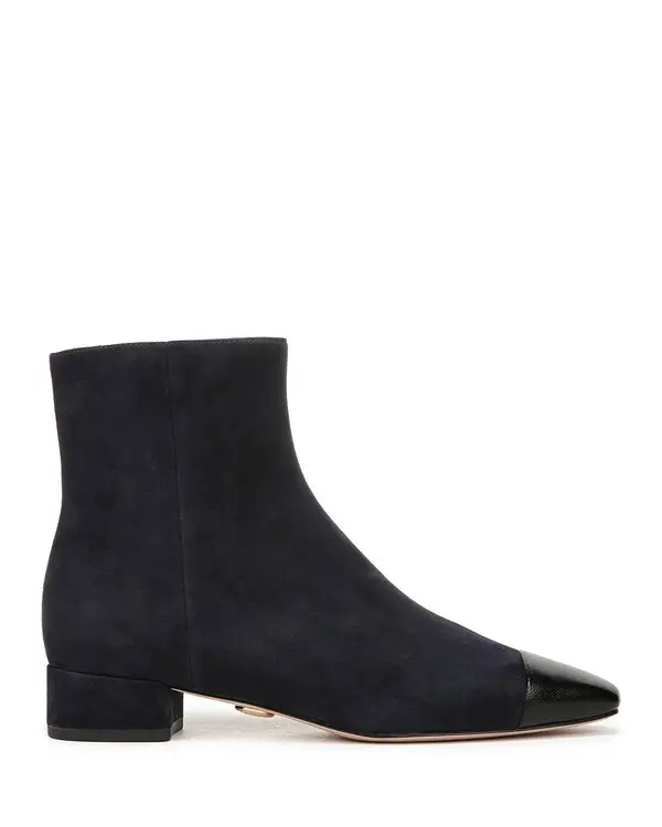 Veronica Beard Cecile Cap Toe Booties