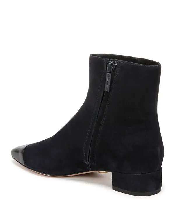 Veronica Beard Cecile Cap Toe Booties