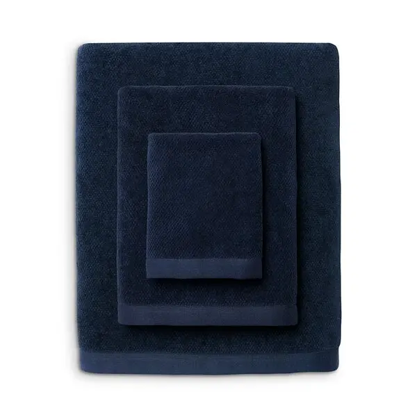 SFERRA Canedo Nuovo Bath Towel - Navy
