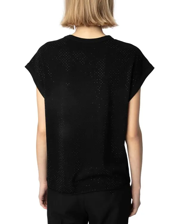 Zadig&Voltaire Cecilia Hc Ao Strass Top