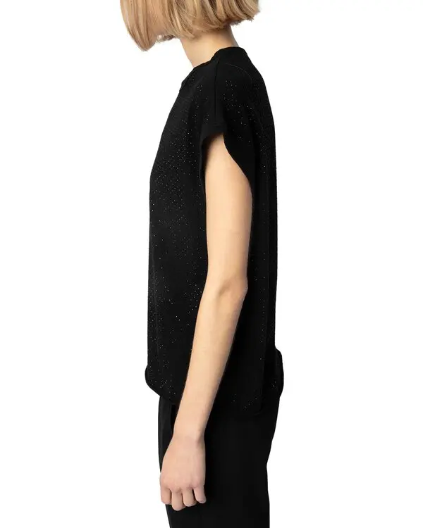 Zadig&Voltaire Cecilia Hc Ao Strass Top