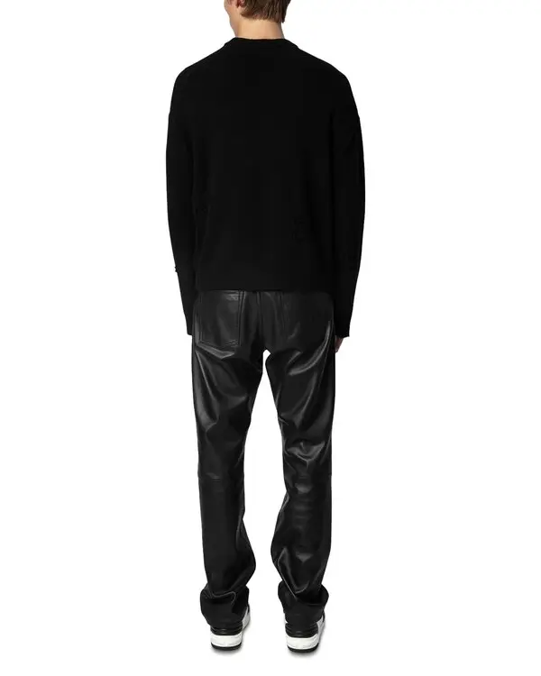 Zadig&Voltaire Marko Wool Crewneck Sweater