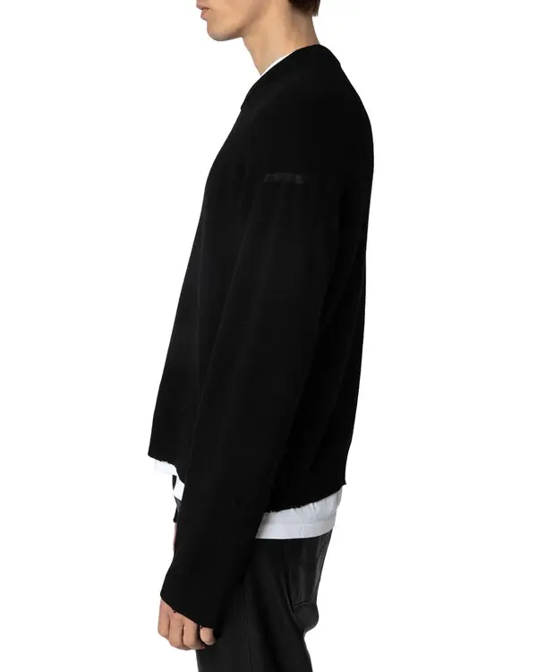 Zadig&Voltaire Marko Wool Crewneck Sweater