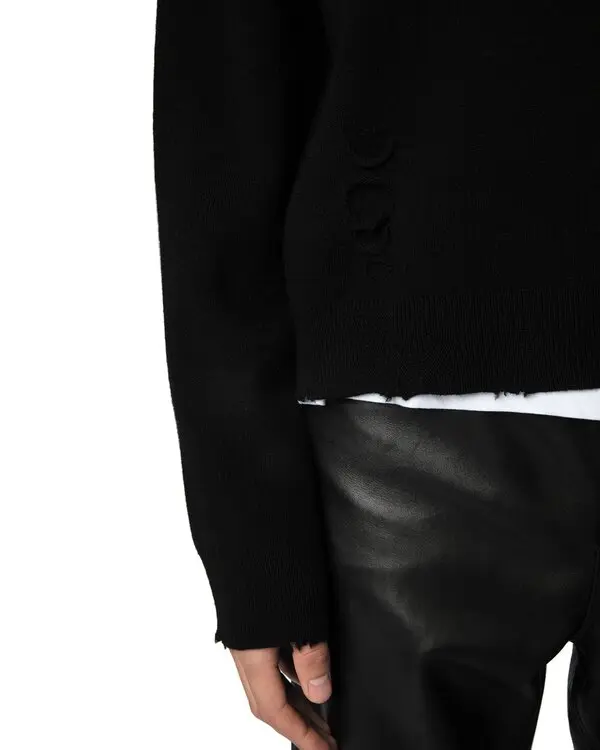 Zadig&Voltaire Marko Wool Crewneck Sweater