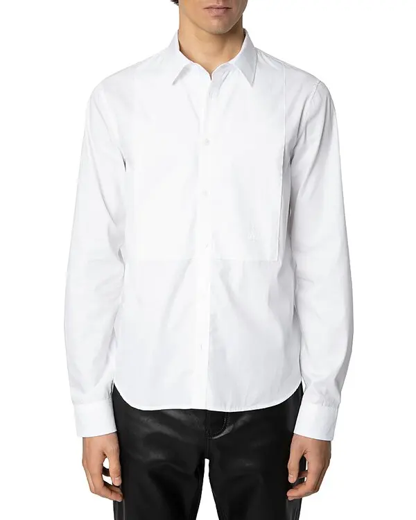 Zadig&Voltaire Sydney Smoking Used Regular Fit Button Down Shirt
