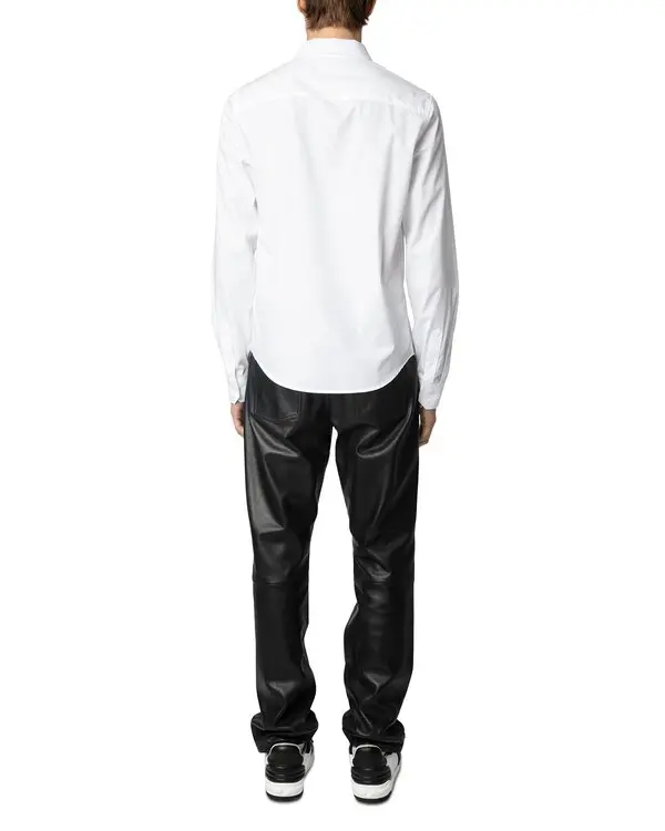 Zadig&Voltaire Sydney Smoking Used Regular Fit Button Down Shirt