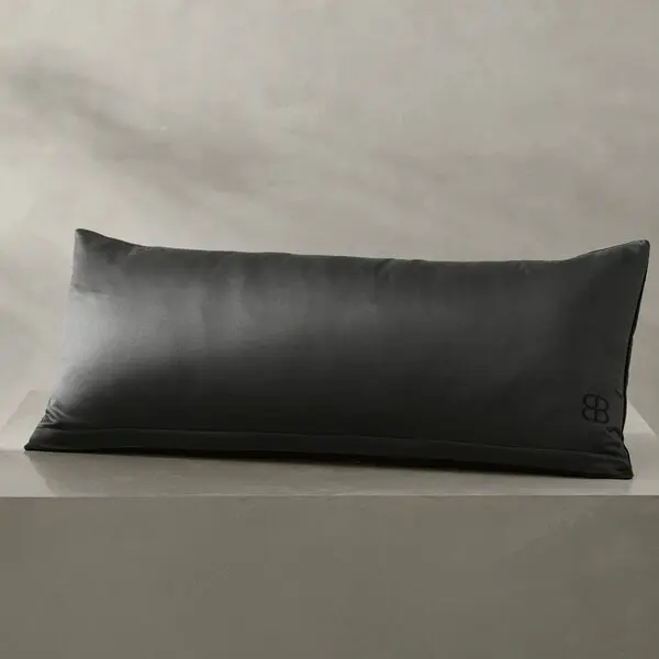 BOLL & BRANCH Reserve Moderne Embroidered Lumbar Pillow With Insert