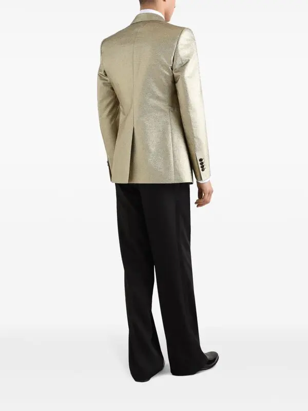 Dolce & Gabbana Gabardine Tuxedo Trousers - Black