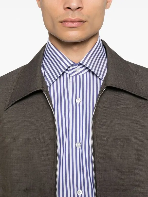 BARBA NAPOLI Striped Shirt - Blue