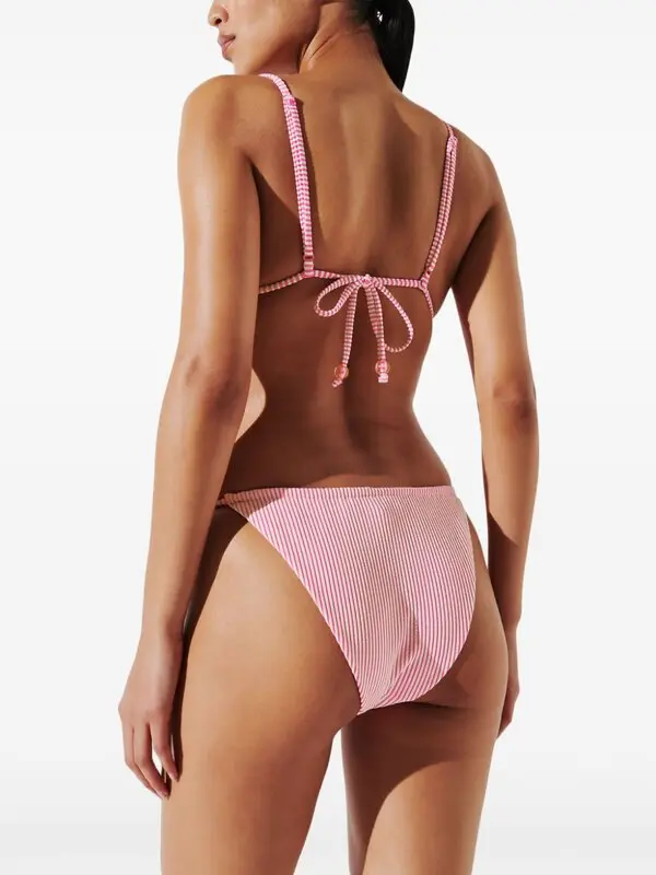 Karl Lagerfeld Ikon Bikini Top - Pink