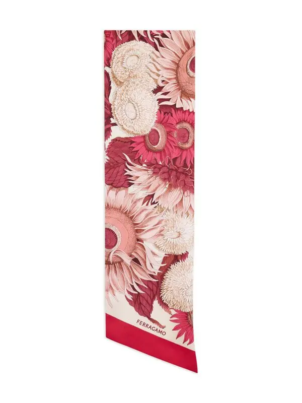 FERRAGAMO Sunflower Print Bandeau - Pink