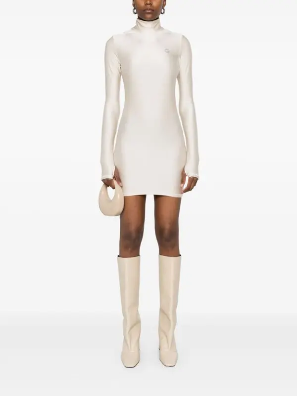 Coperni High-neck Mini Dress