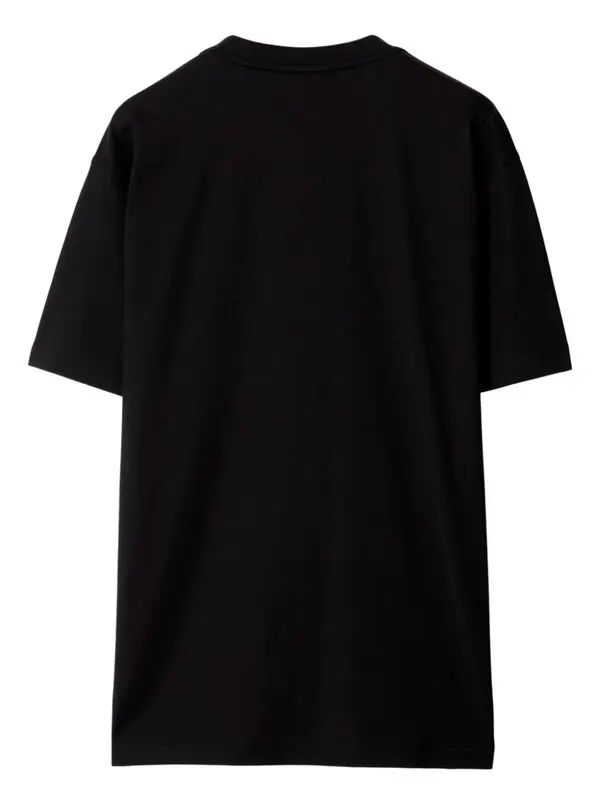 Burberry Check-pocket T-shirt - Black