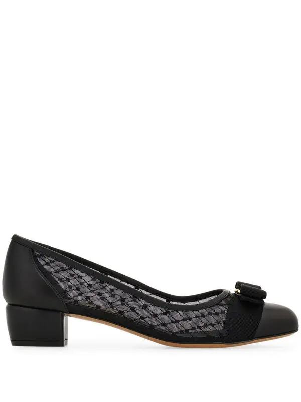 FERRAGAMO 30mm Vara Pumps - Black