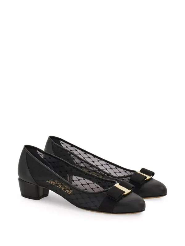 FERRAGAMO 30mm Vara Pumps - Black
