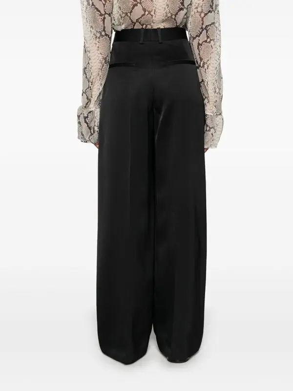 JIL SANDER Pressed-crease Palazzo Pants